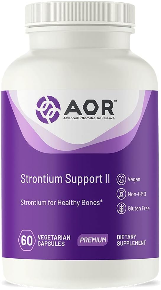 Amazon.com: AOR, Strontium Support II, Mineral Support for Bone Health ...