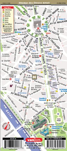 Snapklik.com : StreetSmart Paris Map By VanDam - City Street Map Of ...