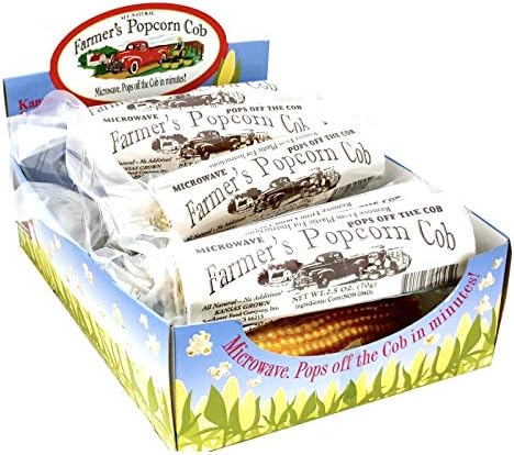 Amazon.com: Microwave Popcorn on the Cob - Pops off the Cob | Poppin ...