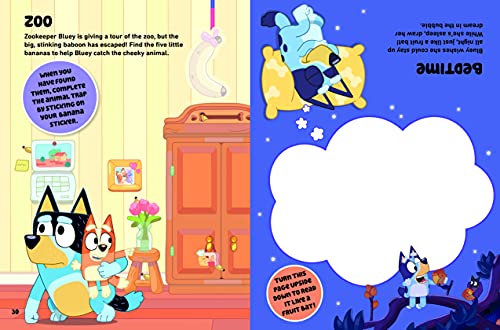 Snapklik.com : Bluey: Meet Bluey Sticker Activity Book
