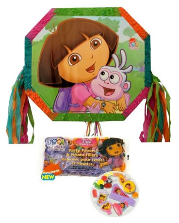 Buy Dora Drum the Explorer Pinata Kit Including Pinata and Filler ...