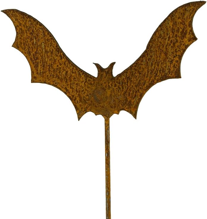 Amazon.com : Modern Artisans Hanging Metal Garden Bat, American ...