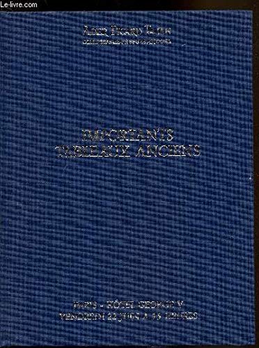 Importants Tableaux Anciens - Ader - Picard - Tajan - 9 April 1990 ...