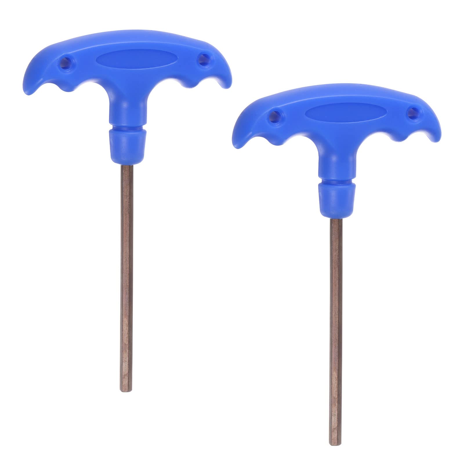 HARFINGTON 2pcs H4 T-Handle Hex Key Wrench 4mm S2 Steel T-Key Inner ...
