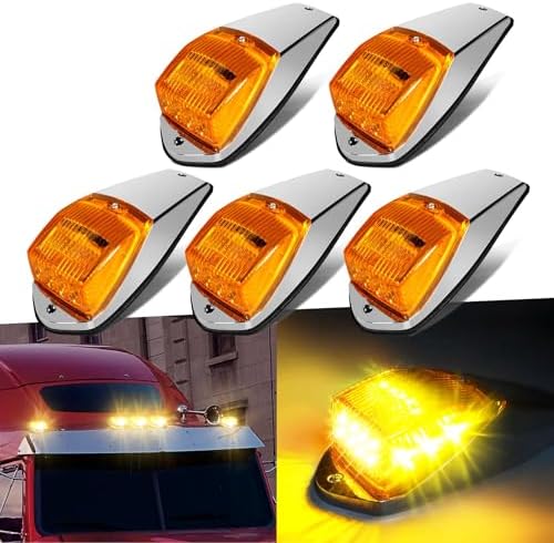 Amazon.com: NeaLia Cab Lights for Peterbilt Kenworth, Upgraded 34 LED ...