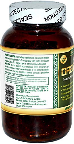 Wild Oregano Oil Capsules for Immune System Health - 120 Liquid Veggie ...