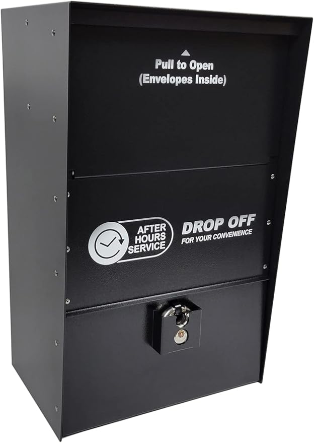 Amazon.com: Deluxe Self-Contained After Hours Car Key Night Drop Box ...