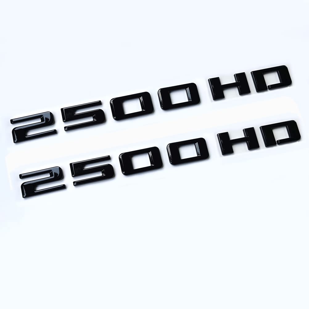 2021 OEM 2 Pack Silverado Emblems 3D Letters Badges Replacement for ...