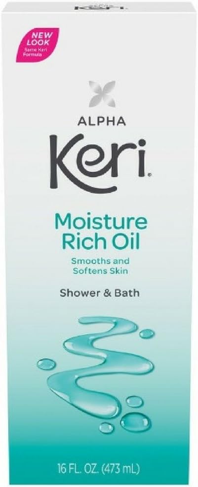 Amazon.com : Alpha Keri Shower & Bath Moisture Rich Oil 16 oz (Pack Of ...