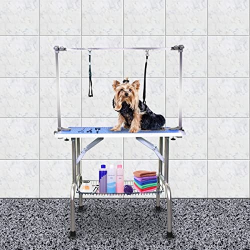 Snapklik.com : NicBex 42 Inch Pet Grooming Table For Medium/Large Dogs ...
