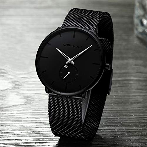 Tonnier Stainless Steel Slim Men Watch -$11.48(56% Off) – Mojosavings.com