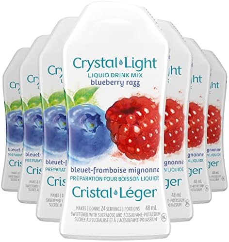 Amazon.com: Crystal Light Liquid Drink Mix, Blueberry Razz, 48mL/1.6 oz ...