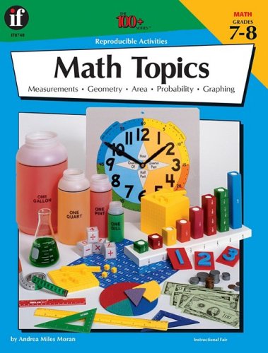 Buy Math Topics, Grade 7-8 (100+) Book Online at Low Prices in India ...