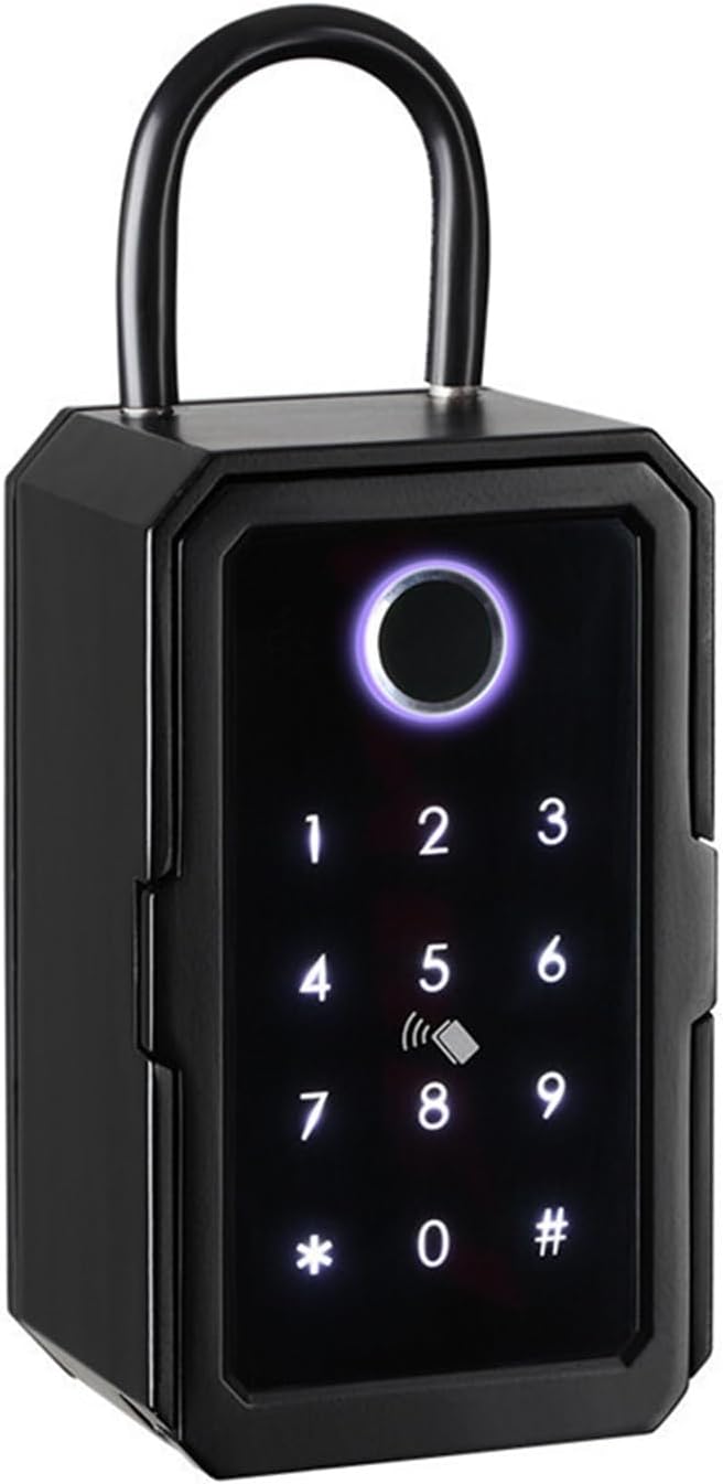 Amazon.com: Security Lock Boxes TTLOCK/Tuya Fingerprint Smart Key Lock ...