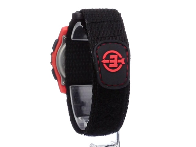 Watch Timex Unisex T49956 Expedition Mid-Size Digital CAT Black/Red ...