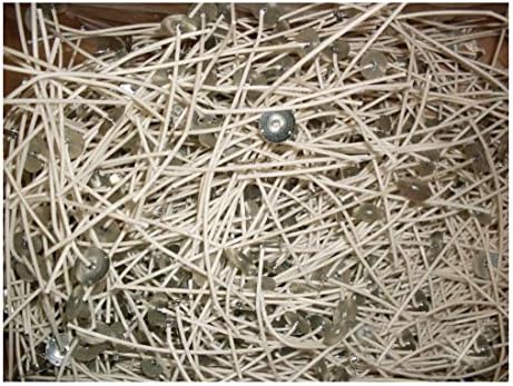 Amazon.com: 20 Candle Wicks 6 Inch Zinc Core Candle Making Supplies