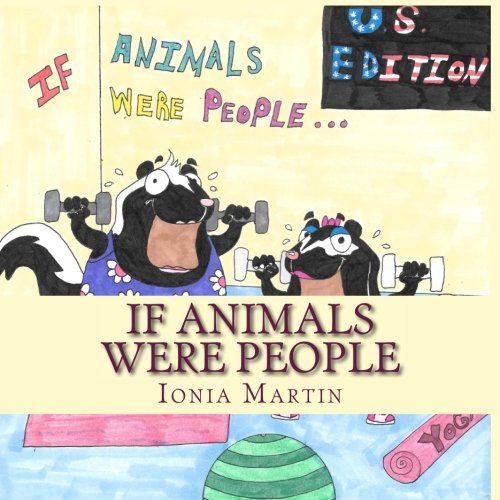 Amazon.com: If Animals Were People: A Wide Open Spaces Coloring Book ...