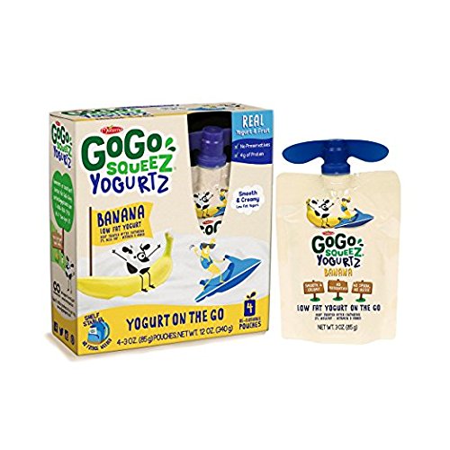 Amazon.com: Materne GoGo Squeez Yogurtz Banana Low Fat Yogurt On The Go ...