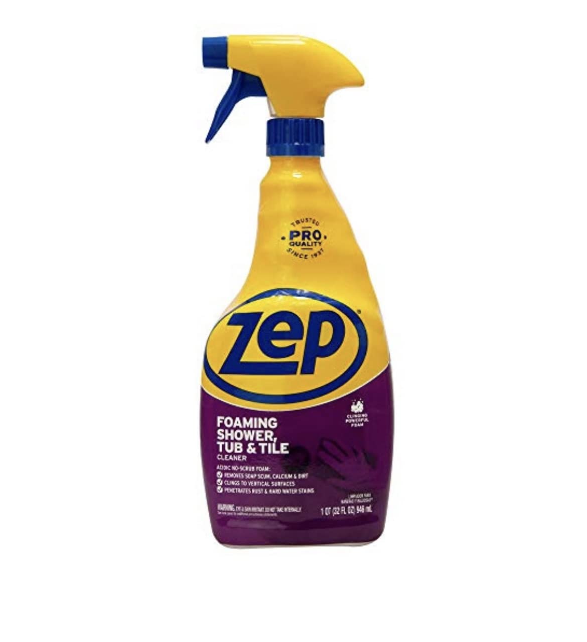 ZEP SHOWER TUB & TILE CLEANER 32 fl oz (1) : Amazon.ca: Health ...