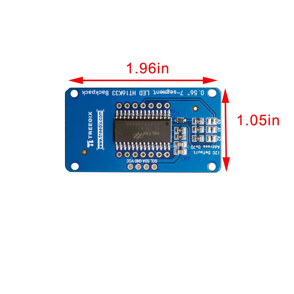Snapklik.com : 0.56" 4-Digit Tube LED Segment Display Module Green ...