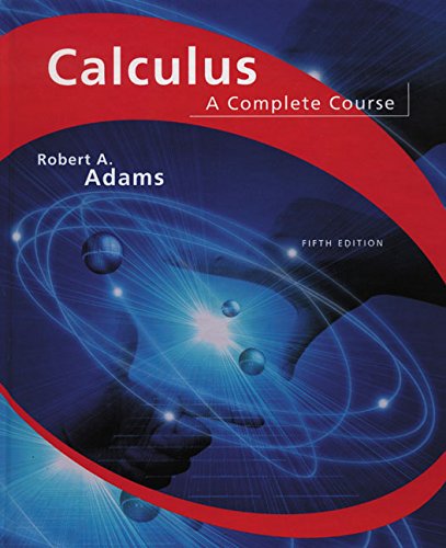 Valuepack: Calculus:A Complete Course with Student's Solutions Manual ...
