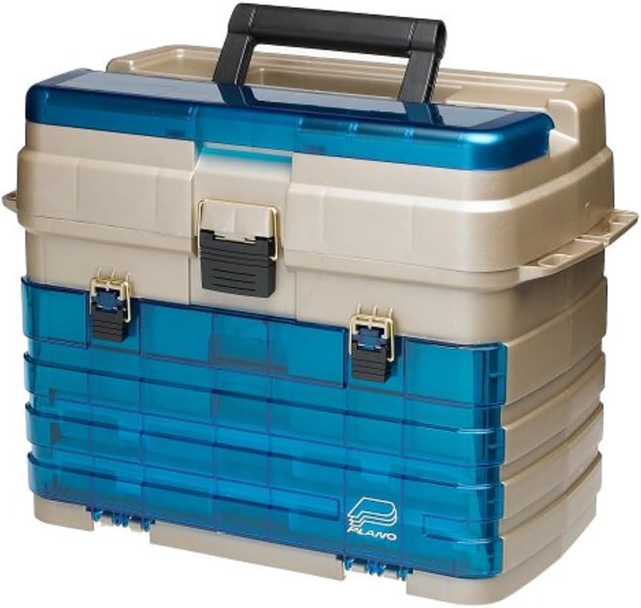 Amazon.com : Plano 2-Drawer and 2-Utility Tackle Box : Fishing Tackle ...