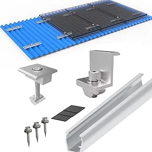 FAXIOAWA Solar Panel Bracket, Aluminium Solar Panel Photovoltaic ...