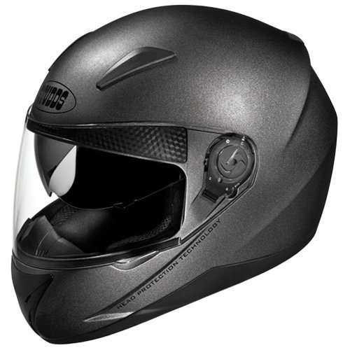 Studds SHIFTER Full Face Helmet with Tinted Visor (Gun Grey, M ...