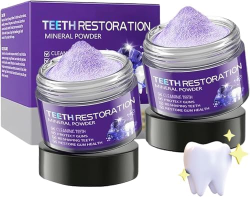 Amazon.com : Teeth Restoration Mineral Powder,Mineral Tooth Powder ...