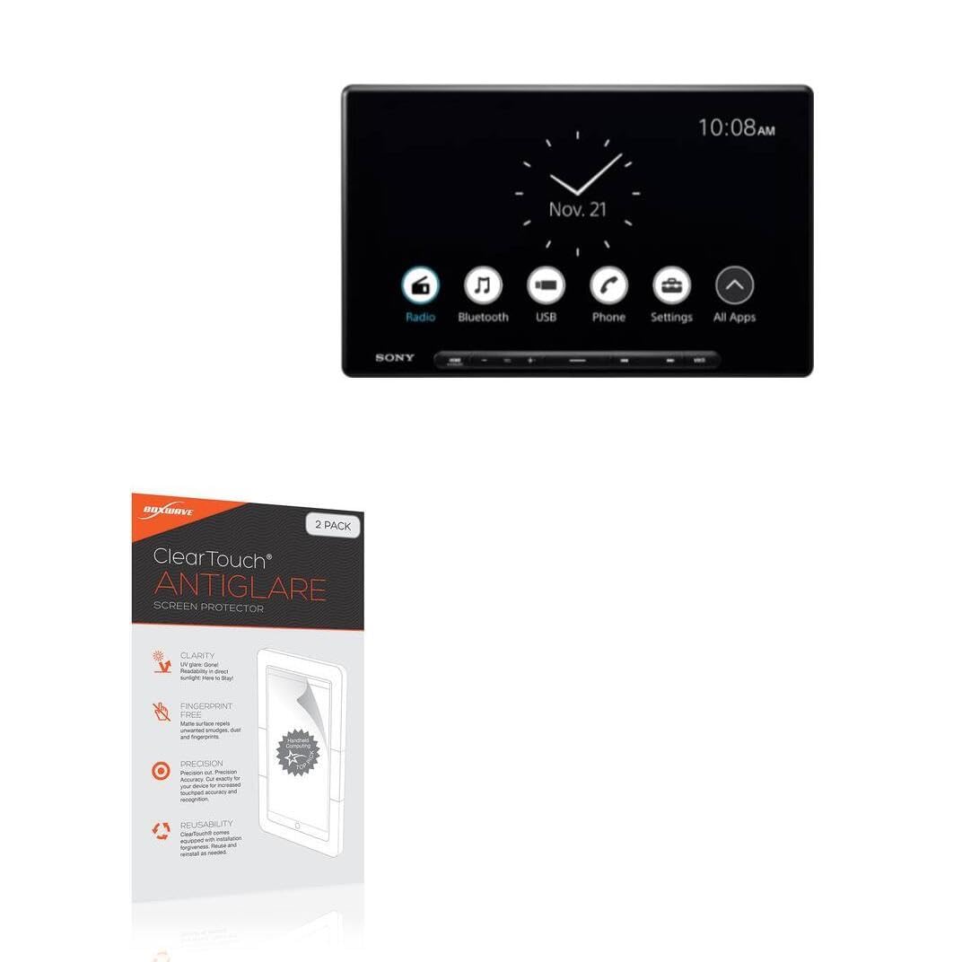 Amazon.com: BoxWave Screen Protector Compatible with Sony XAV-AX8500 ...