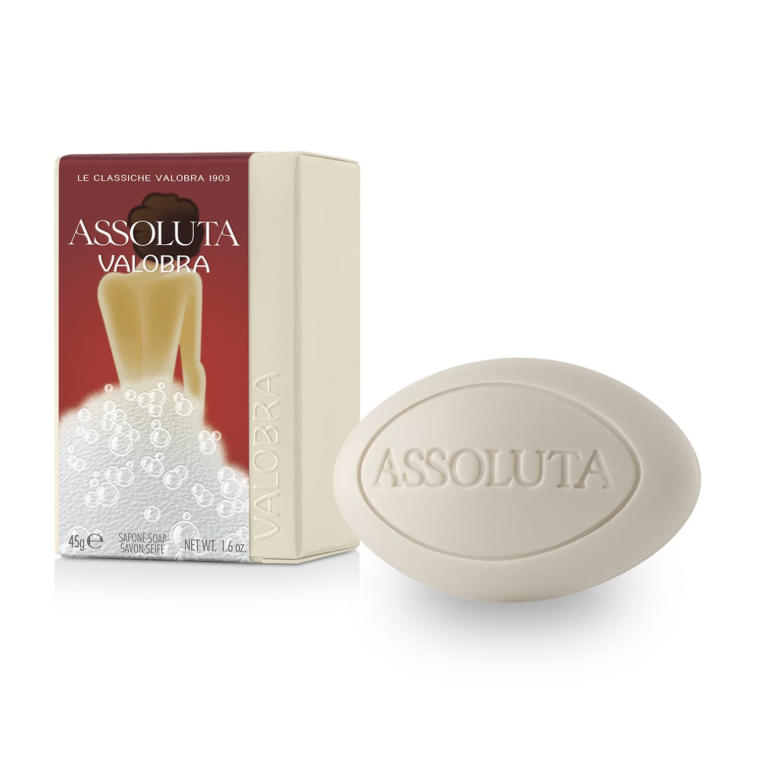 Amazon.com: Valobra Bar Soap Assoluta, Travel Size Soap Bar with Shea ...