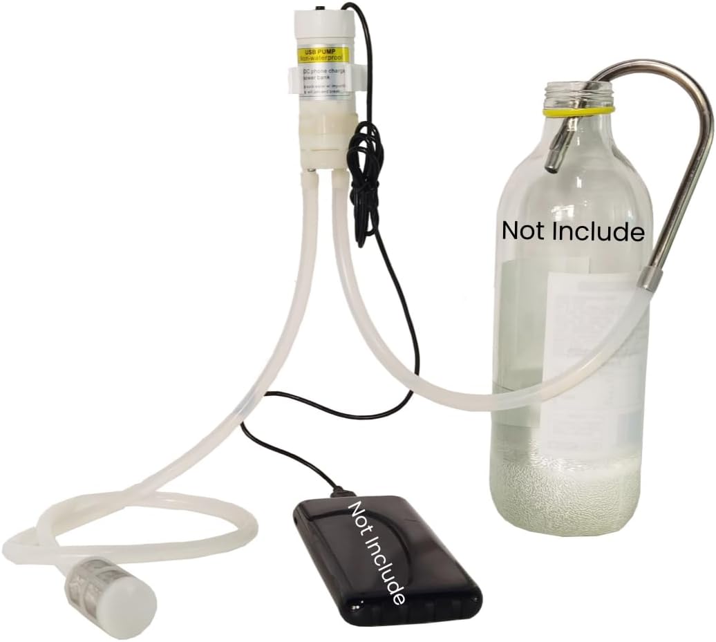 Amazon.com: Portable Food Grade USB Electric Pump Auto-Siphon Self ...