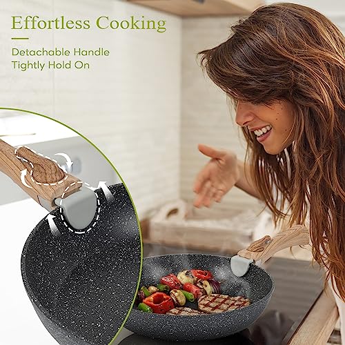 Snapklik.com : SODAY Nonstick Frying Pan Skillet, 11-inch Saute Pan