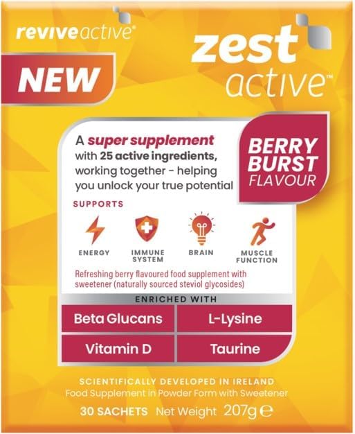 Zest Active Super Supplement by Revive Active - Advanced 25 Active ...