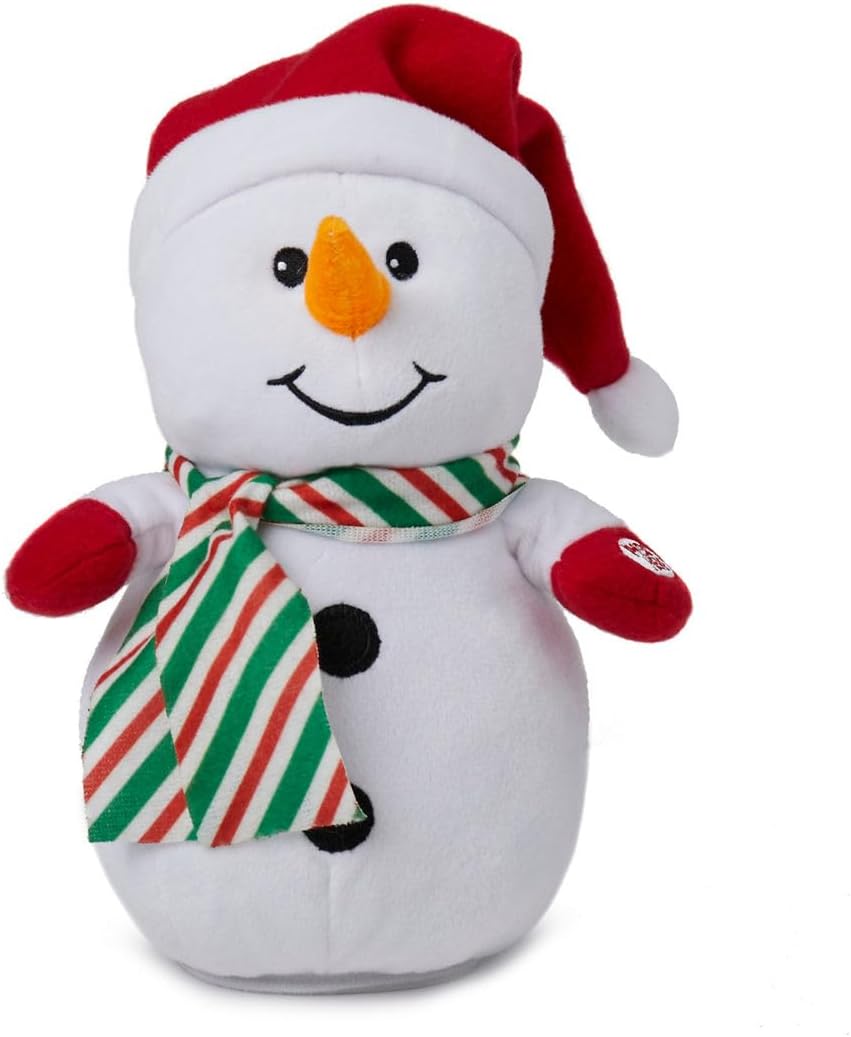 Amazon.com : Christmas Snowman Talks Back Animated Decor - 8.5 Inches ...