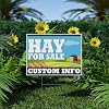 Amazon.com: Custom Hay For Sale Sign 18 x 24 Inch Yard Sign ...