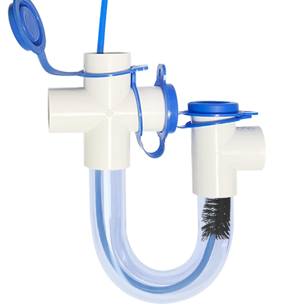 Snapklik.com : WESUA 3/4 Clear PVC U Trap Pipe Fitting Connector For ...