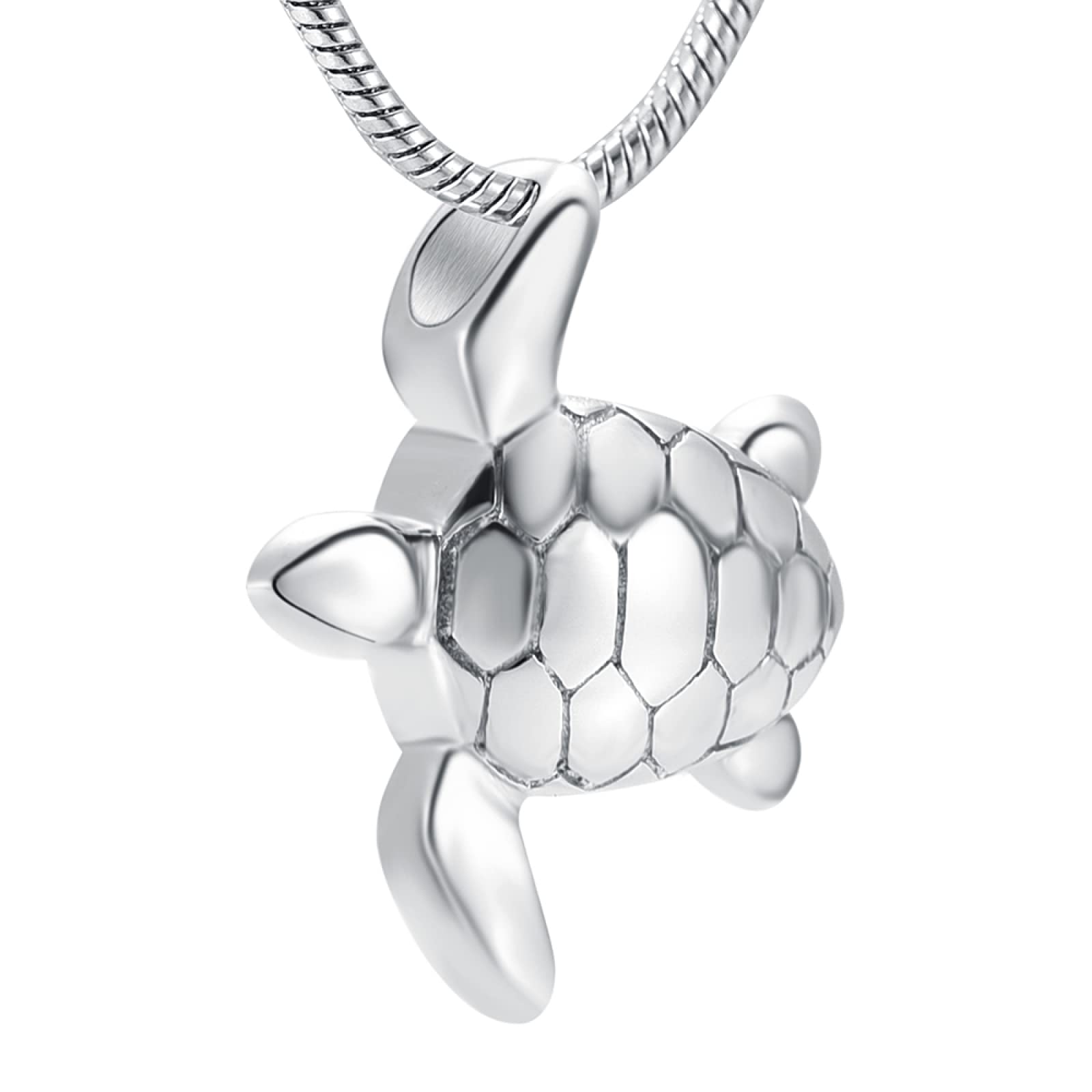 Amazon.com: SARUEI Stainless Steel Cute Little Turtle Cremation Pendant ...