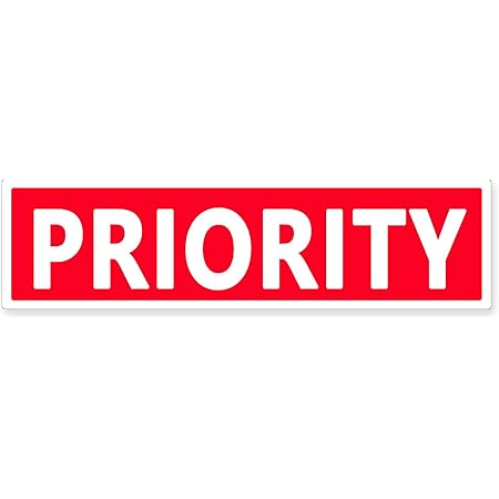 Amazon.com : Priority Shipping Labels,Self Adhesive Mailing Sticker for ...