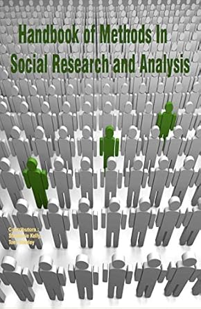 Buy Handbook of Methods in Social Research and Analysis (2 Volumes ...