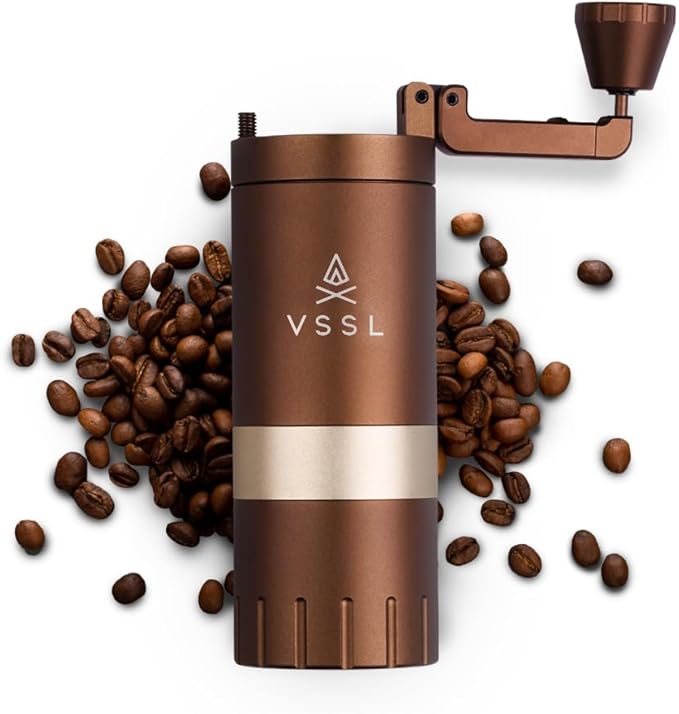 Amazon.com: VSSL Java G25 Manual Coffee Grinder | Coffee for Camping | Bean Grinder | Travel ...