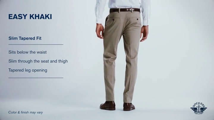 Watch Dockers Men's Slim Fit Easy Khaki Pants on Amazon Live