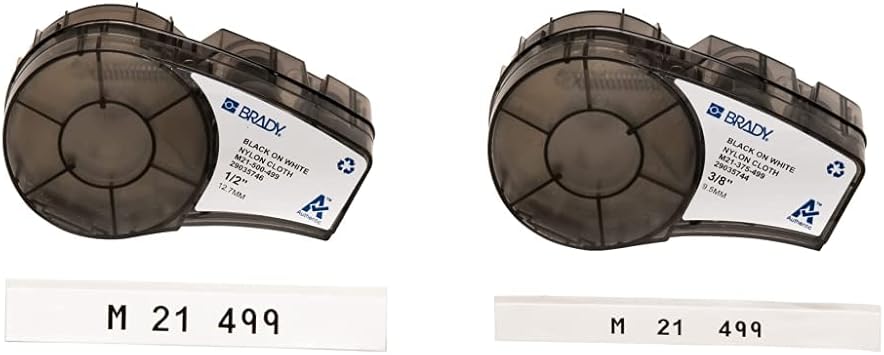 Amazon.com: Brady Authentic Multi-Purpose Nylon Label Bundle for Wire ...