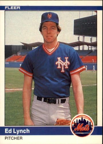 Amazon.com: 1984 Fleer Baseball Card #591 Ed Lynch : Collectibles ...