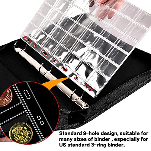 Snapklik.com : Coin Collection Supplies Pages For Collectors, 12 Sheets ...