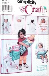 Amazon.com: Rare, OOP Simplicity Pattern 8764. Clothes; Bunting; High ...