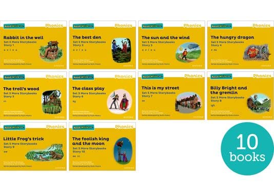Read Write Inc. Phonics: Yellow Set 5 More Storybooks (Mixed Pack of 10 ...