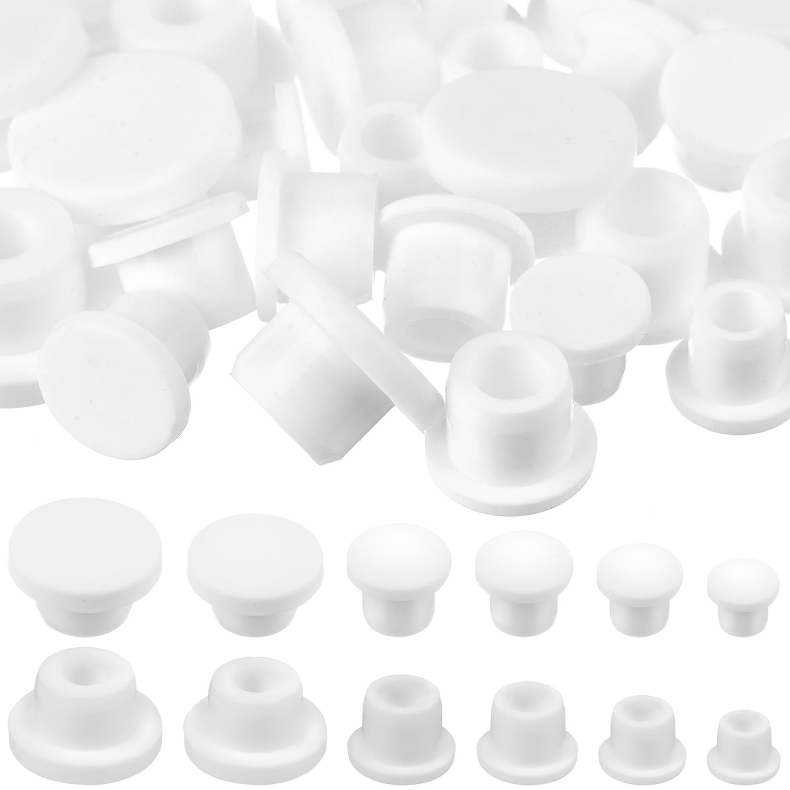 Amazon.com: 30 Pieces Silicone Salt And Pepper Shaker Stoppers 10,12,13 ...