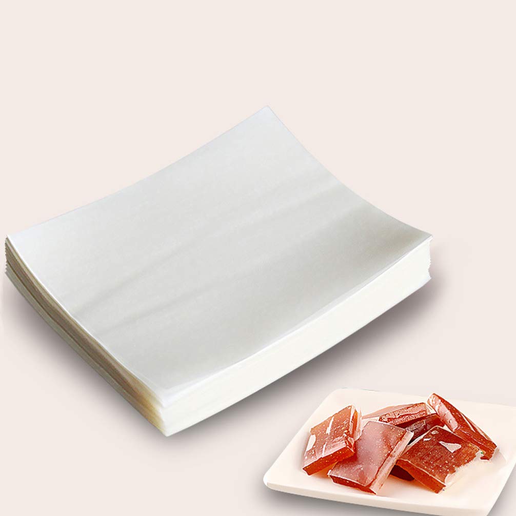 Toyvian 1500pcs Glutinous Edible Rice Paper Edible Candy Wrapping Wafer ...