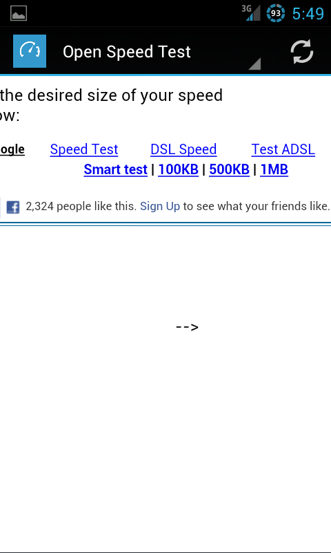 Real Mobile Speed Test - App on Amazon Appstore